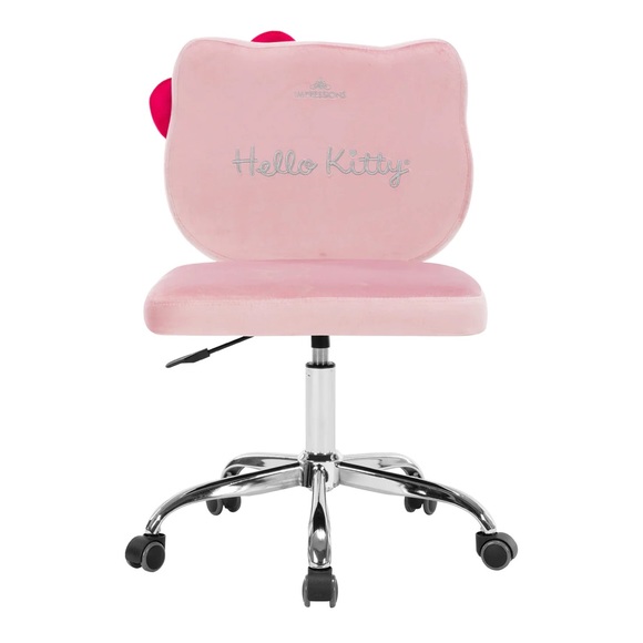 Hello Kitty | Accessories | Hello Kitty Kawaii Swivel Vanity Chair ...